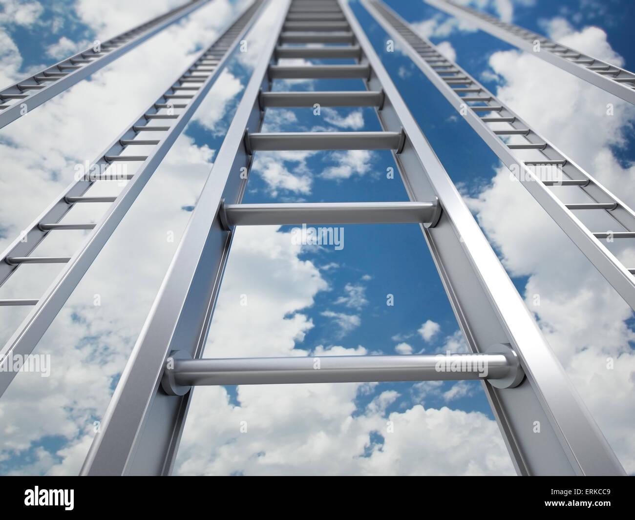 Ladder to the sky Stock Photo - Alamy