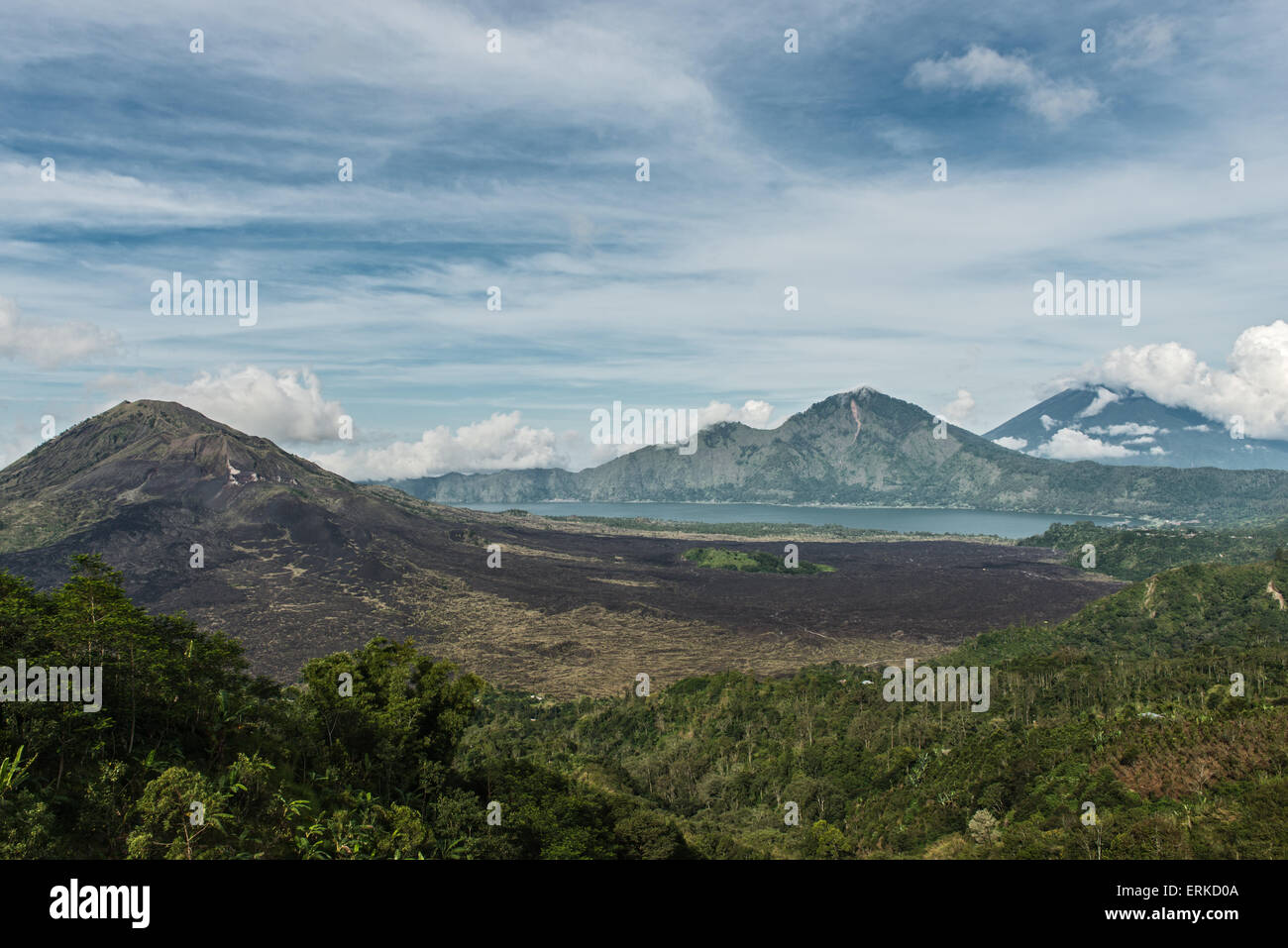 Danau Batur Lake, Bali, Indonesia Stock Photo - Alamy