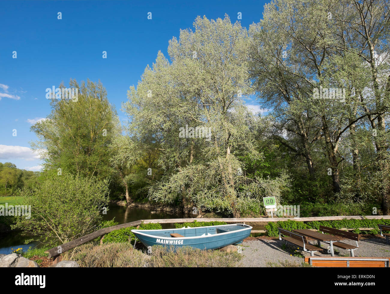 Boat river confluence hi-res stock photography and images - Alamy