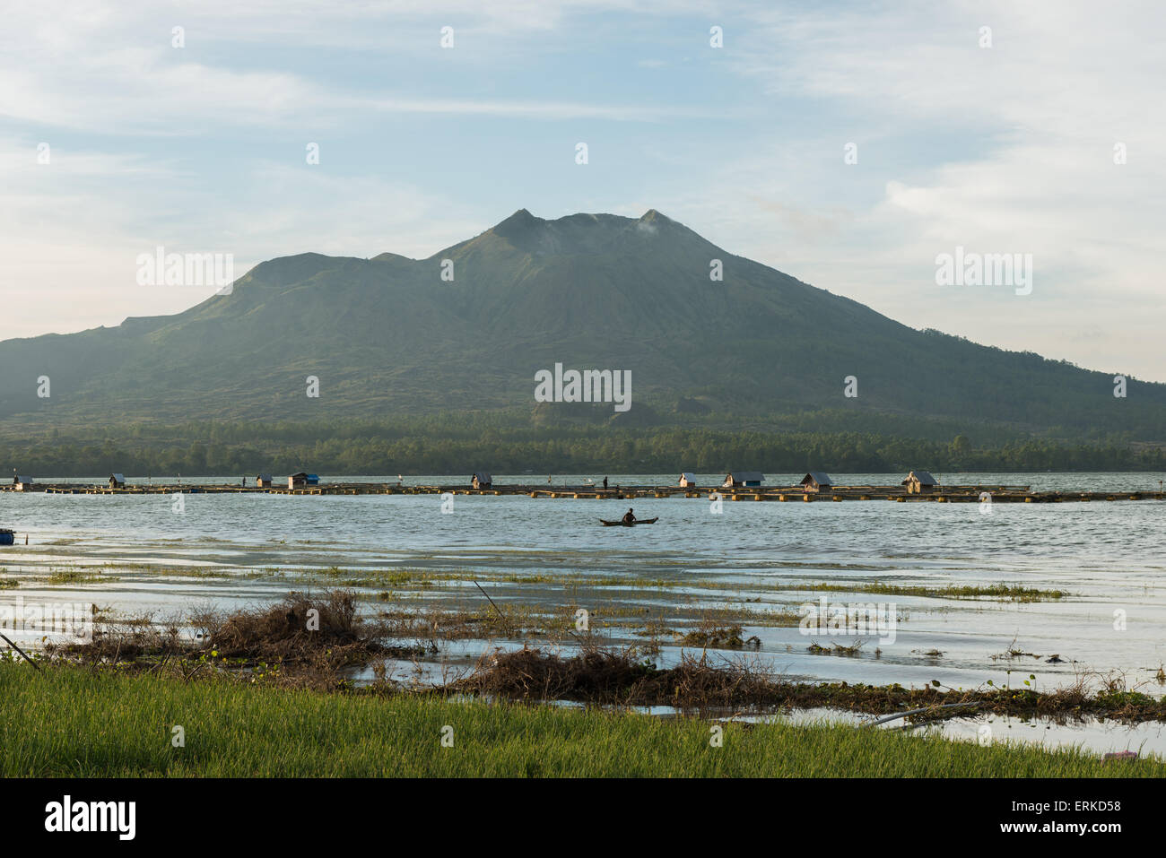 Danau Batur Lake, Bali, Indonesia Stock Photo - Alamy
