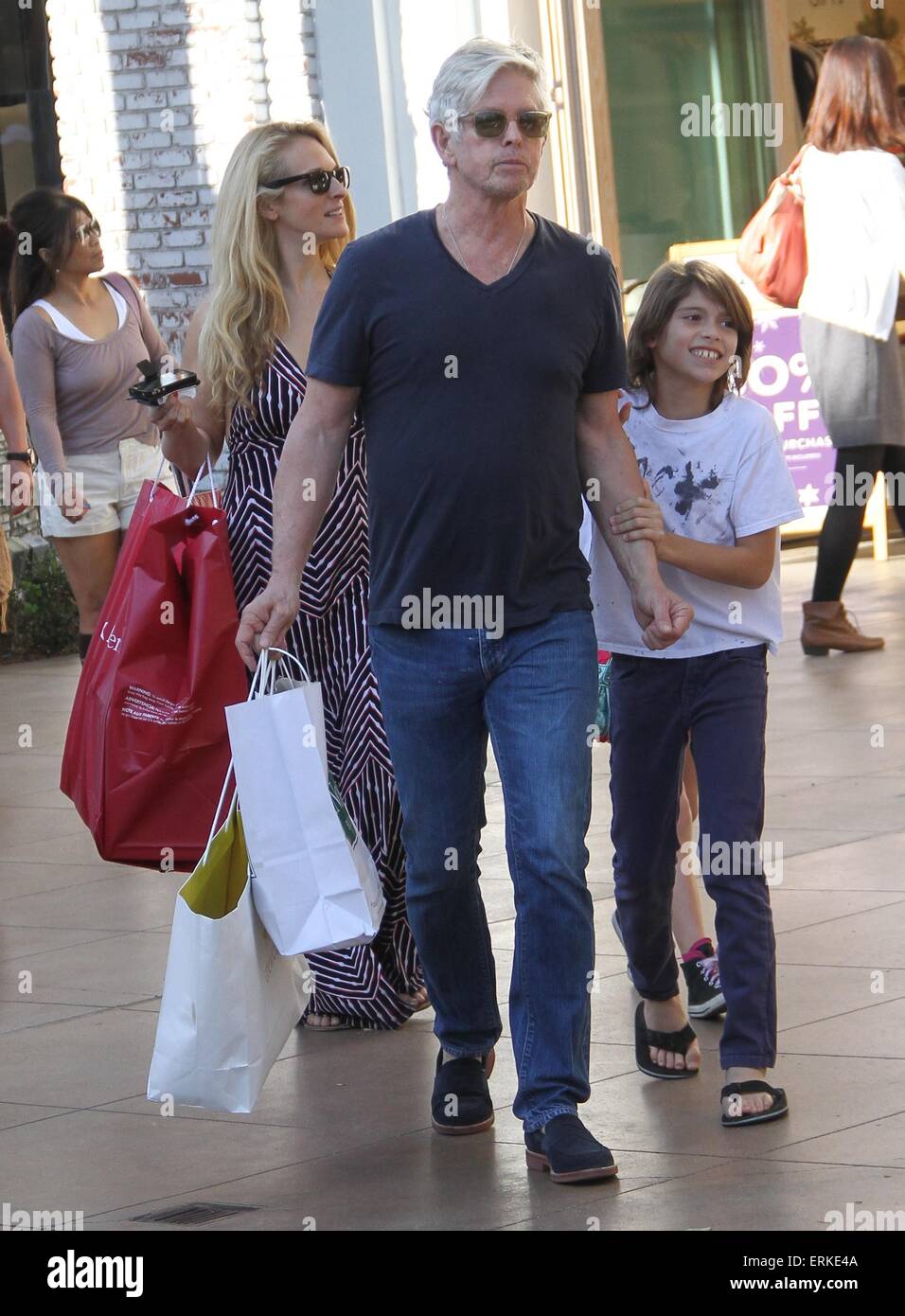 Celebrities shop at The Grove Featuring: Jeff Kober Where: Los Angeles ...