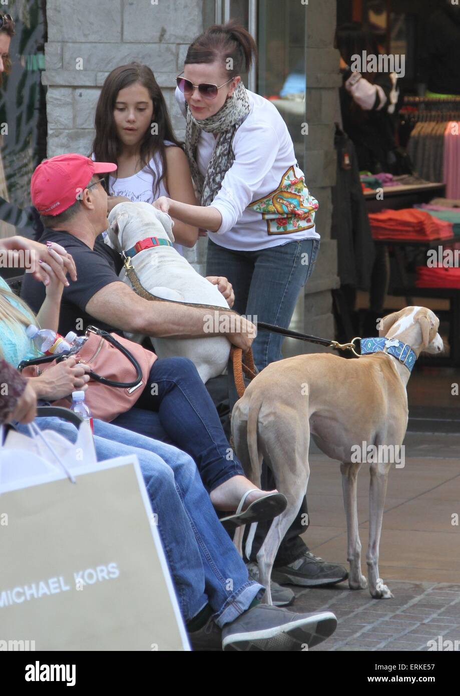 Celebrities shop at The Grove Featuring: Kiersten Warren Where: Los ...