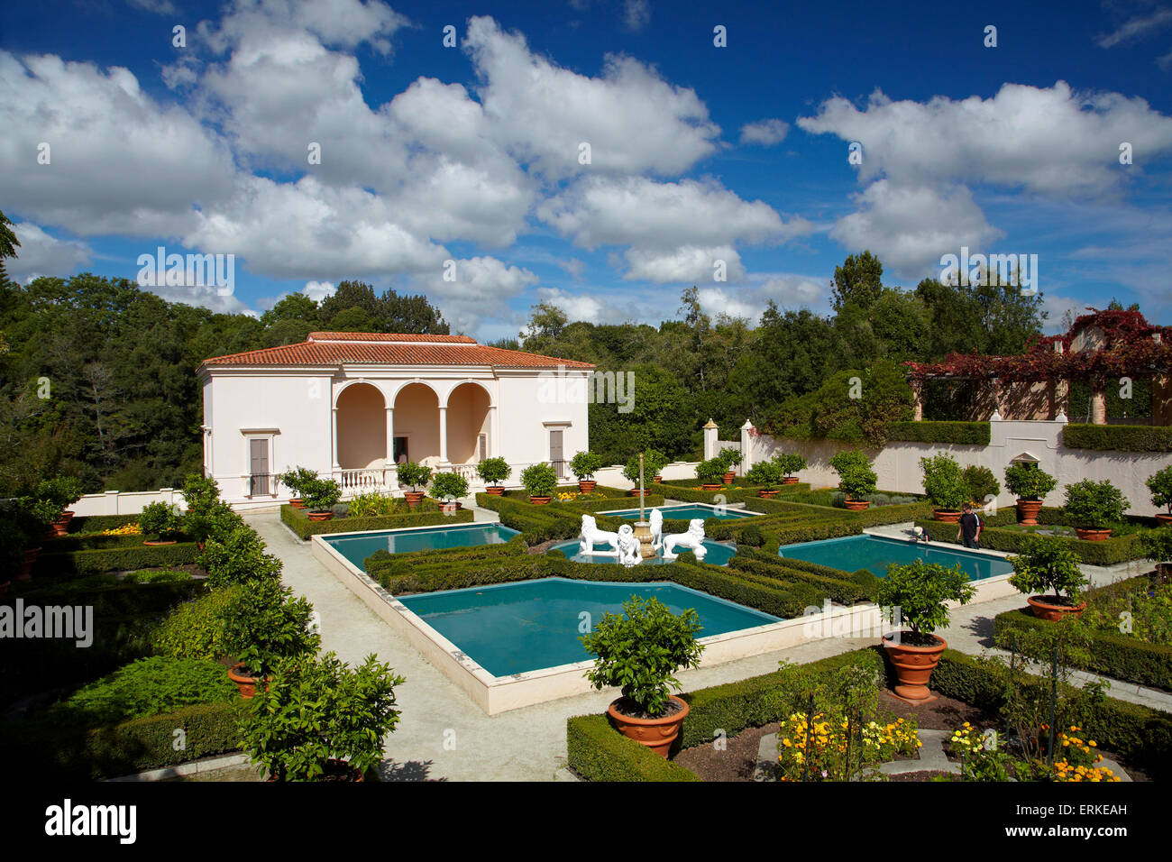 Italian Renaissance Garden, Hamilton Gardens, Hamilton, Waikato, North ...