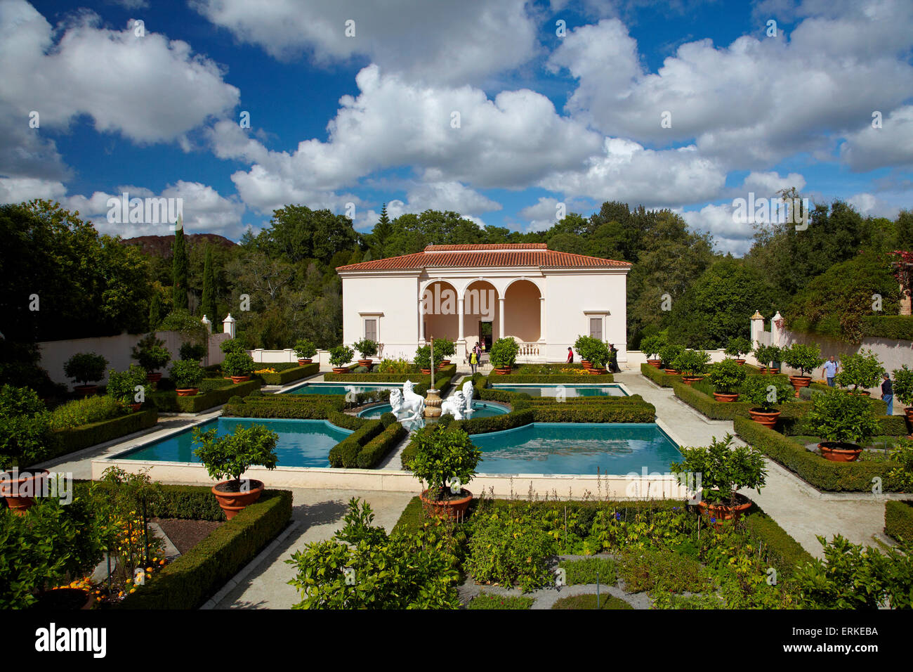 Italian Renaissance Garden, Hamilton Gardens, Hamilton, Waikato, North ...