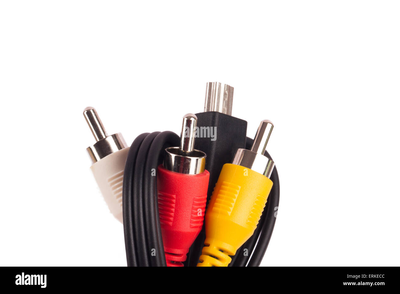 Cable isolated on white background Stock Photo - Alamy