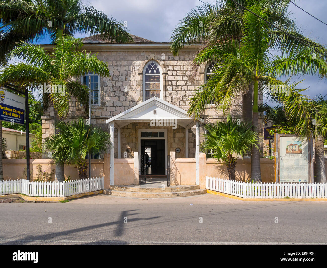 Baptistery, Falmouth, Trelawny Parish region, Jamaica Stock Photo - Alamy
