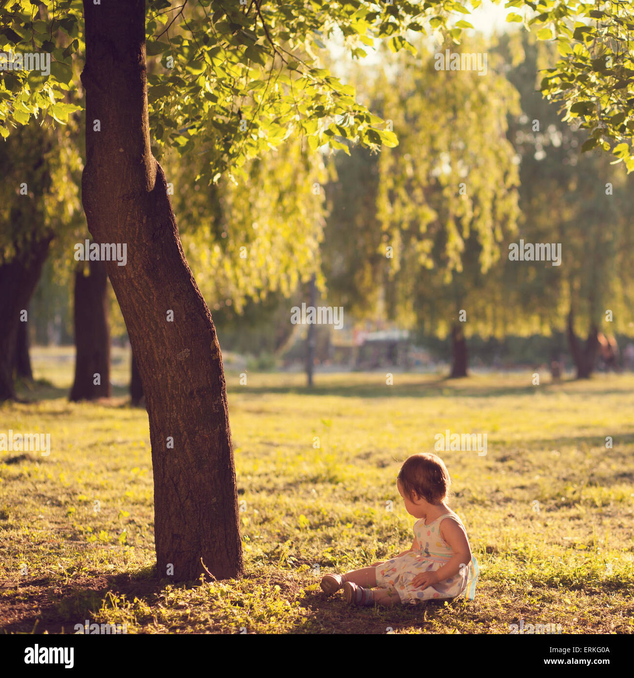 Sitting Under Tree High Resolution Stock Photography and Images - Alamy