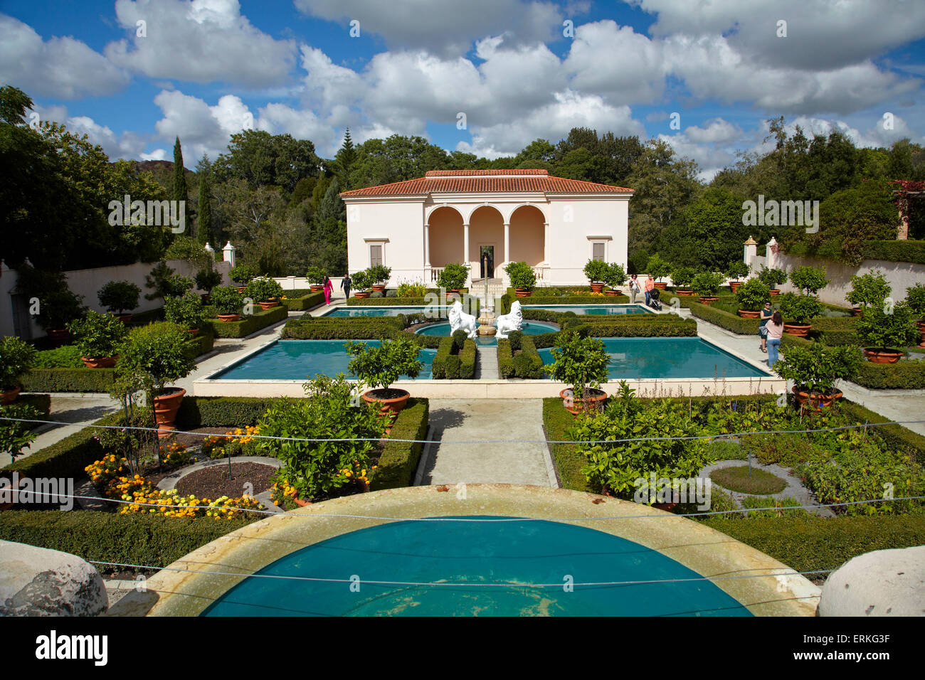Italian Renaissance Garden, Hamilton Gardens, Hamilton, Waikato, North ...