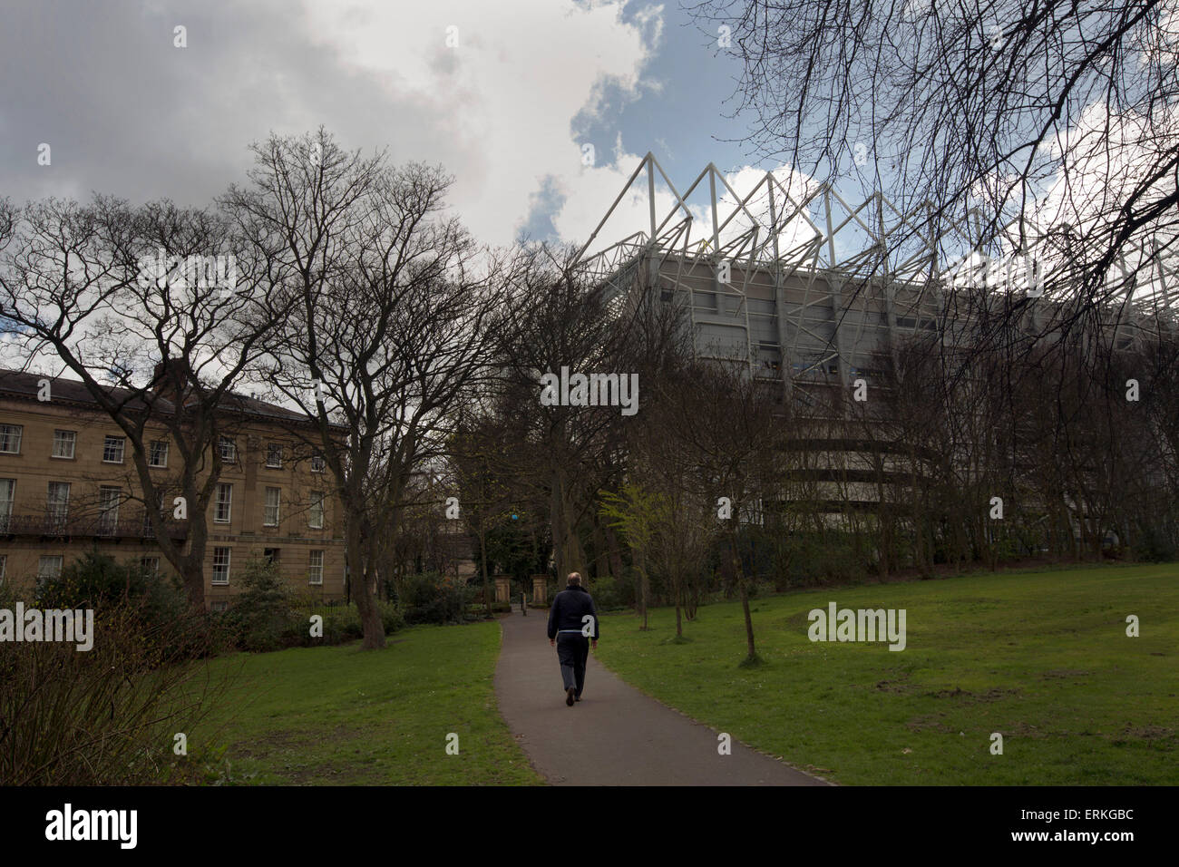 Newcastle united leazes stand hi-res stock photography and images - Alamy
