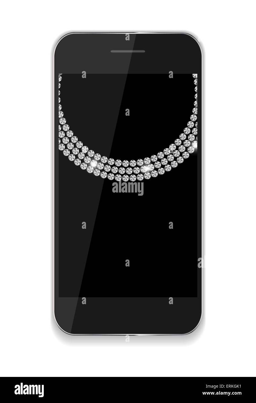 Abstract Design Mobile Phones . Vector Illustration Stock Vector Image ...