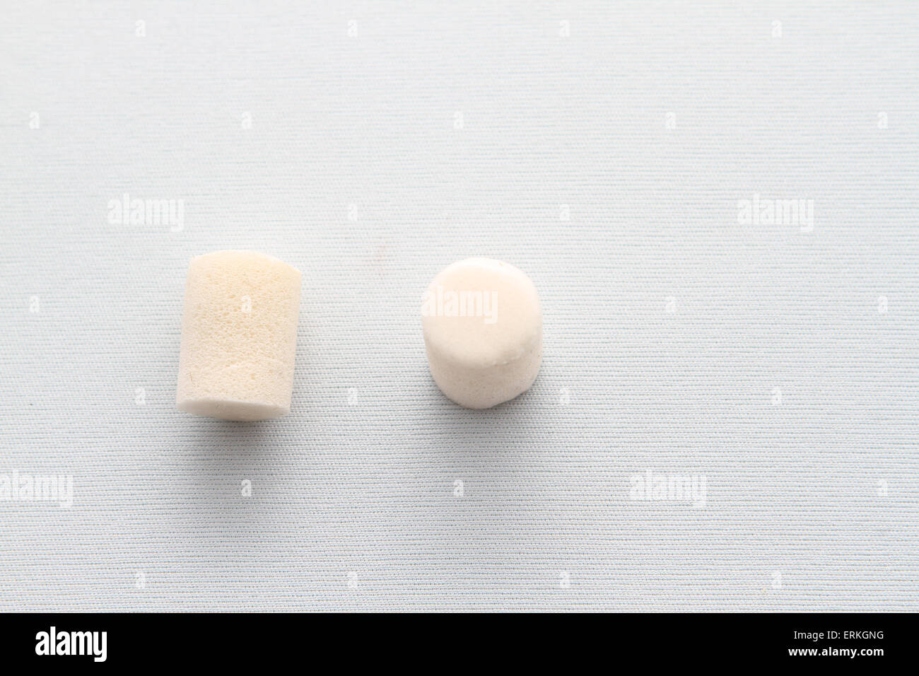 SPONGE EAR PLUGS Stock Photo - Alamy