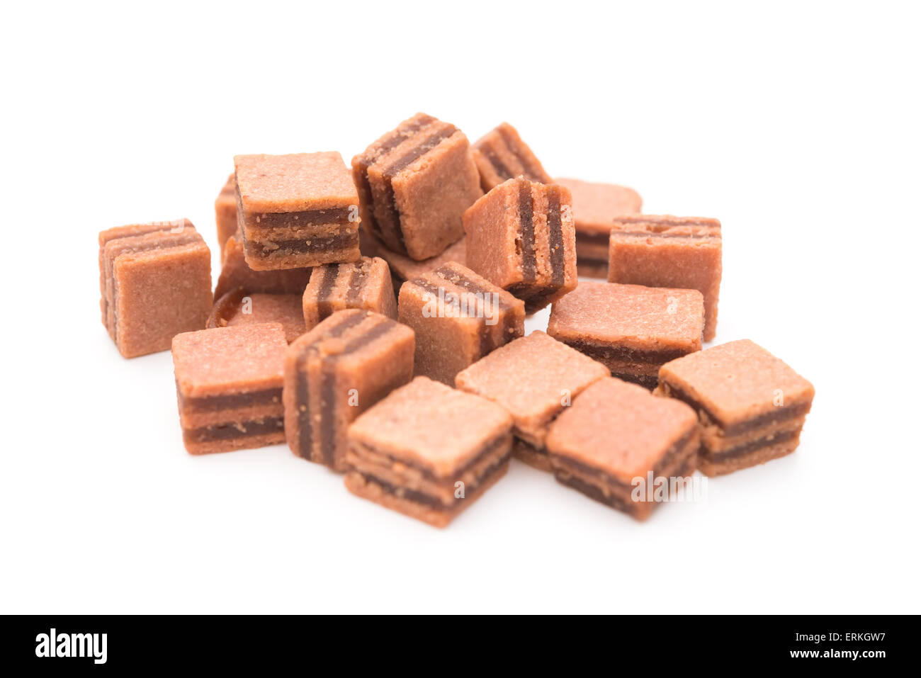 sweet hawthorn blocks on a white background, side view Stock Photo - Alamy