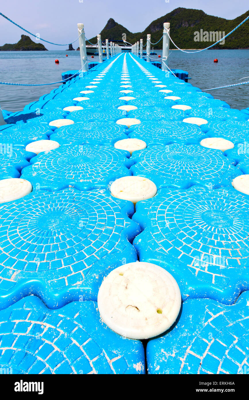 boat coastline of a green lagoon and tree south china sea thailand kho ...