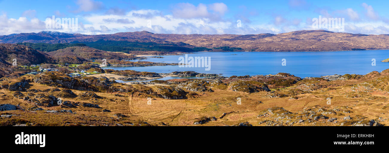 Ardtoe and Kentra bay, Ardnamurchan Peninsula, Lochaber, Highlands ...