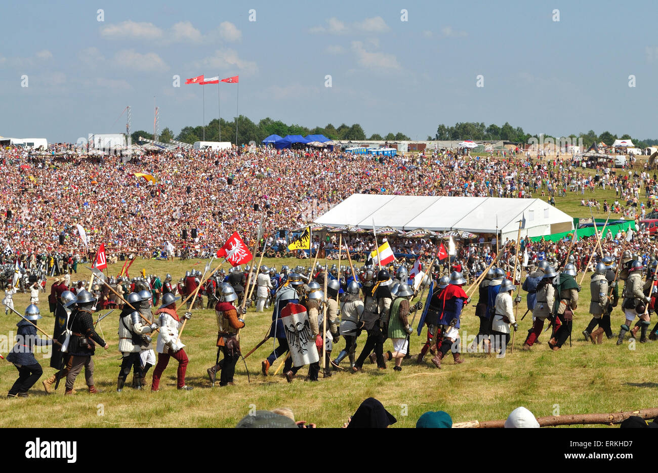 Battle of Grunwald 1410 Stock Photo - Alamy