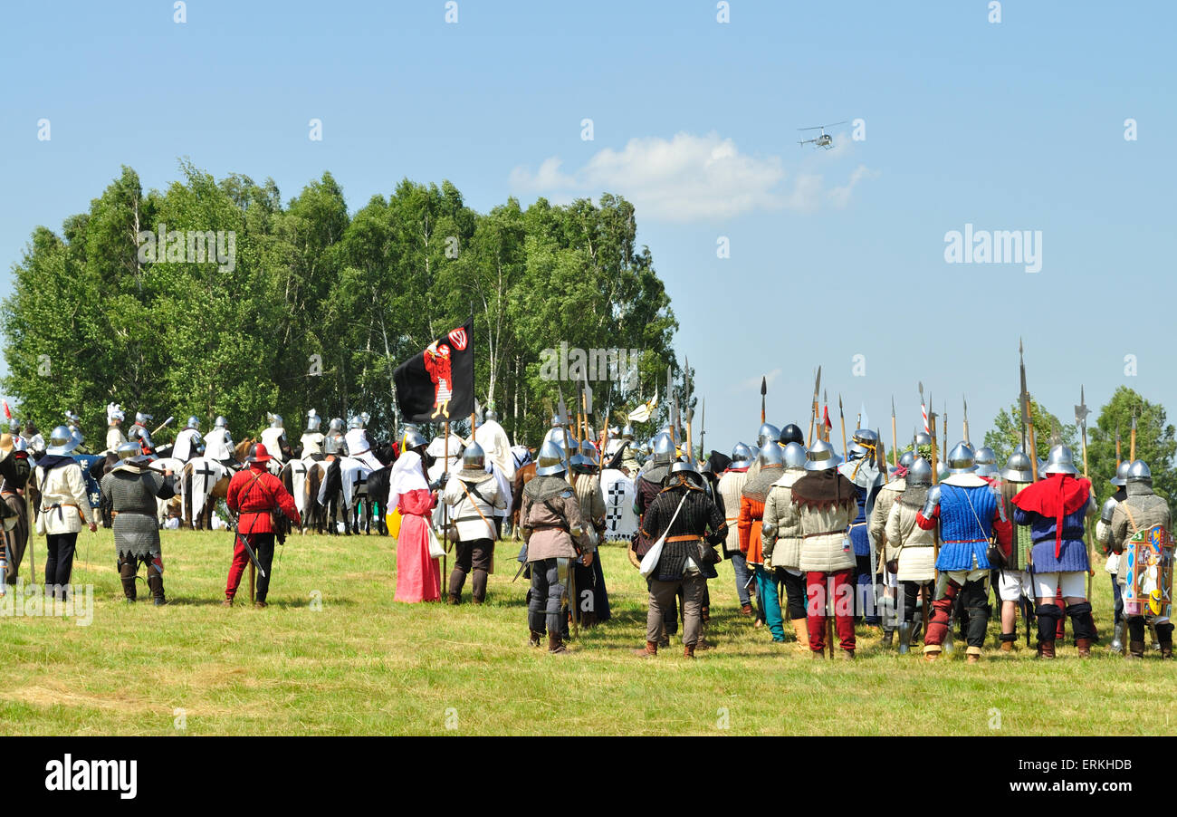 Battle of Grunwald 1410 Stock Photo - Alamy
