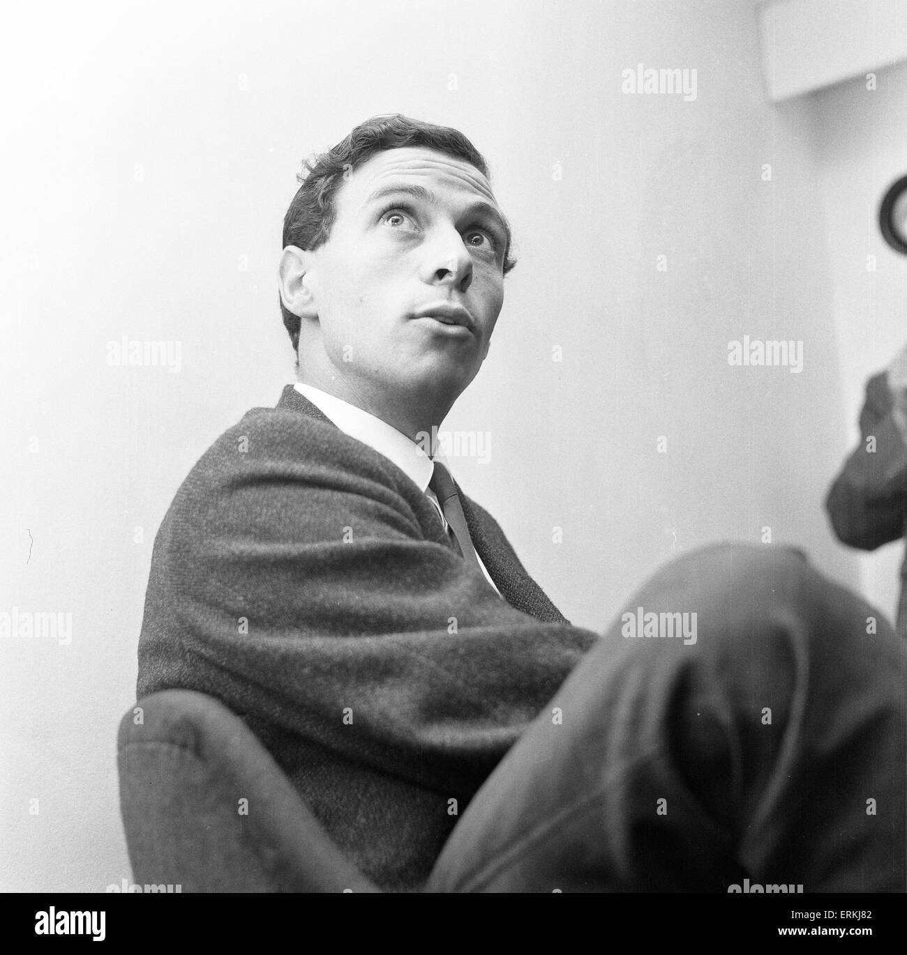 Jim Clark, British Formula One racing driver from Scotland, pictured at ...