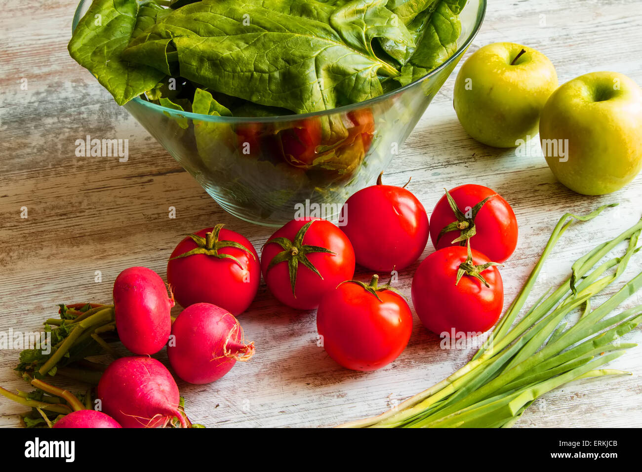 Preparing some vegetables before cooking Stock Photo - Alamy