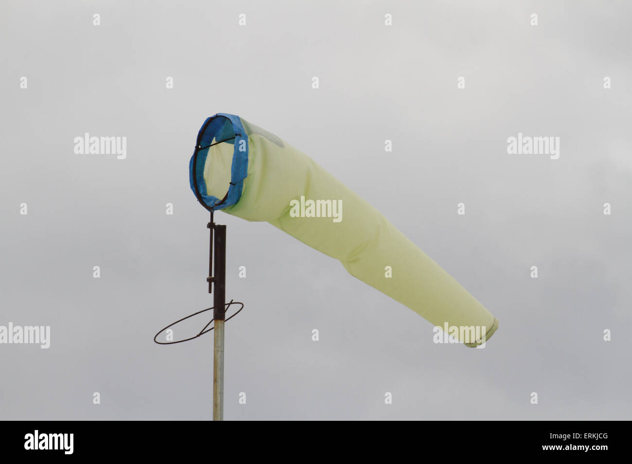yellow wind sock Stock Photo - Alamy