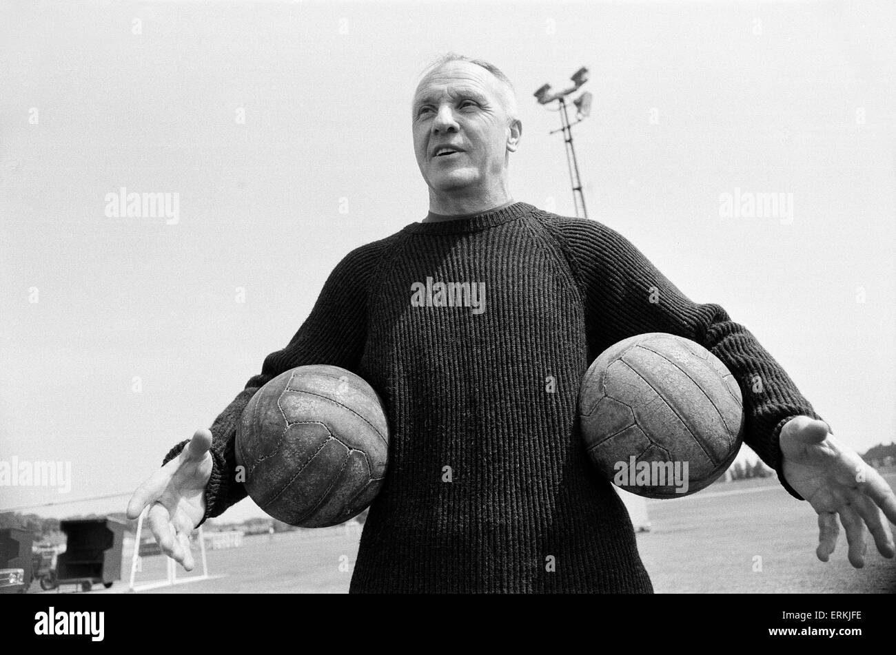 Liverpool manager Bill Shankly, aged 57, keeps himself fit by ...