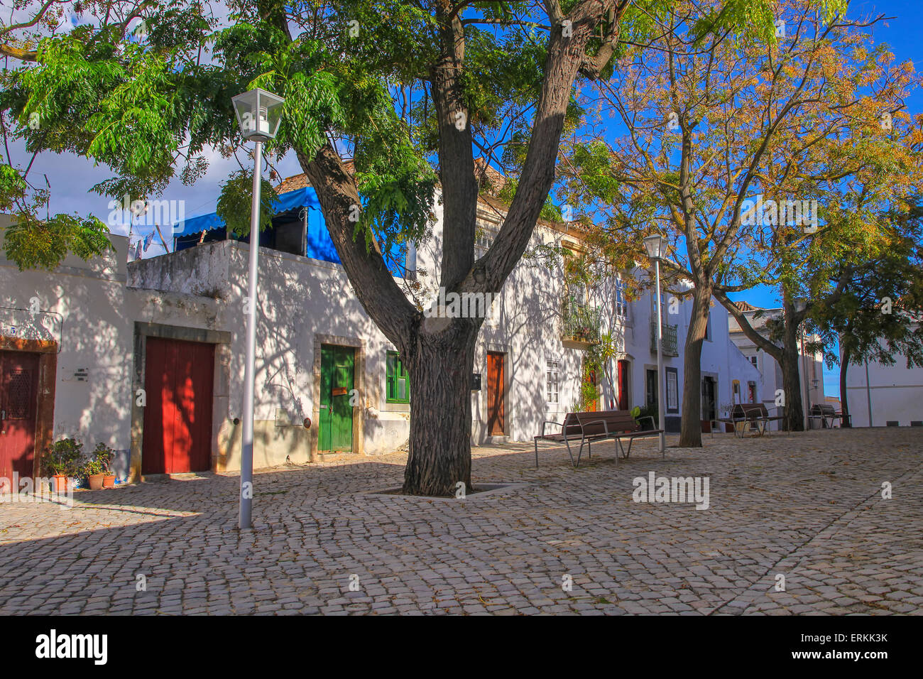 Tavira village in the Algarve Stock Photo - Alamy