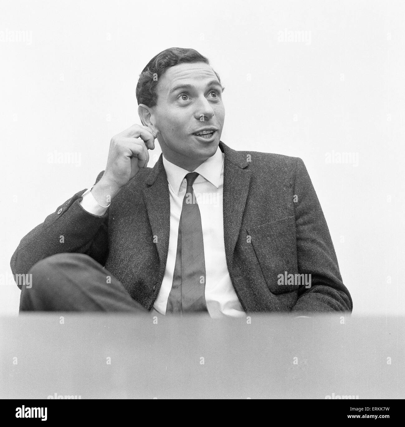 Jim Clark, British Formula One racing driver from Scotland, pictured at ...