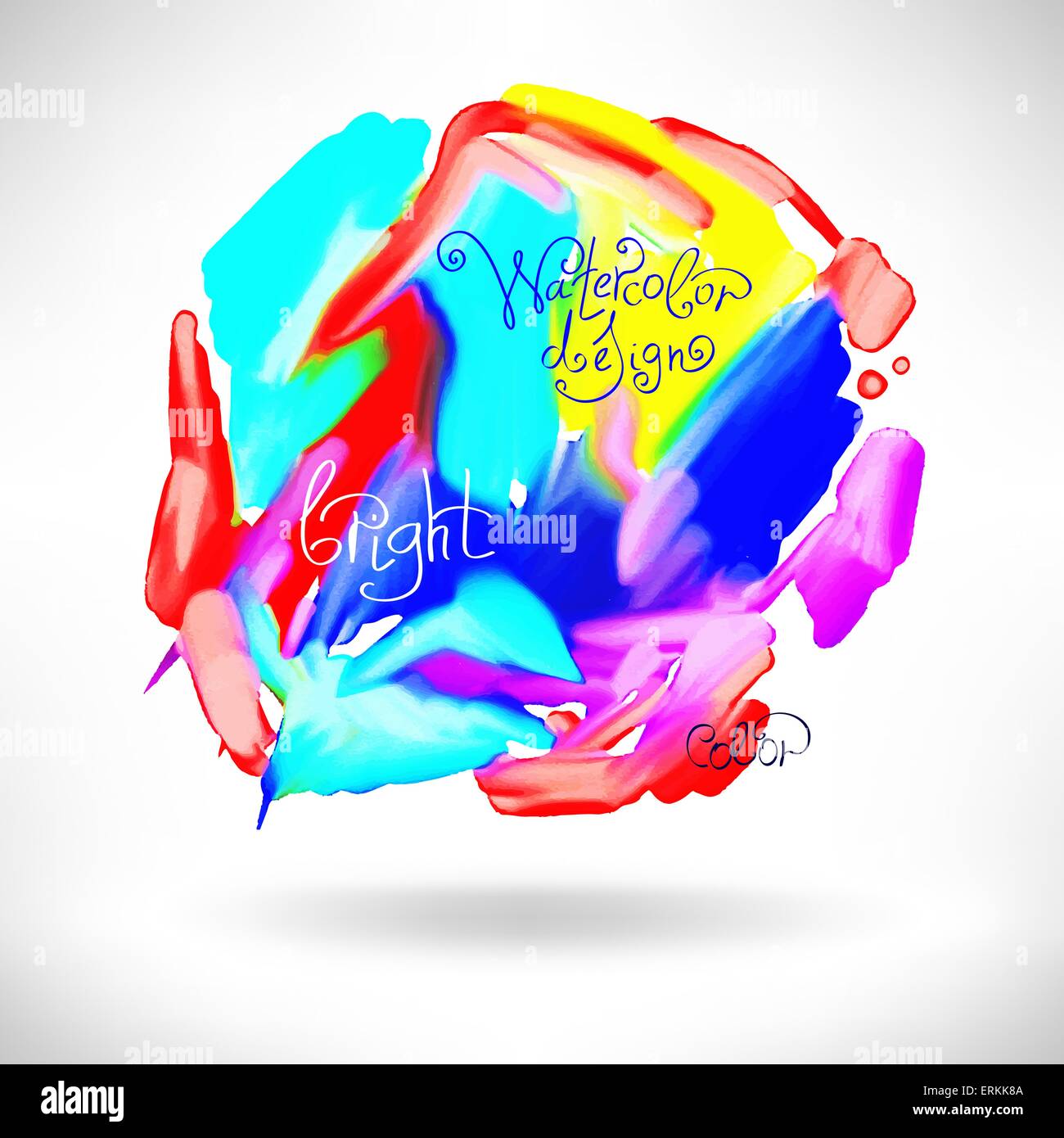 abstract watercolor splash design element Stock Vector Image & Art - Alamy