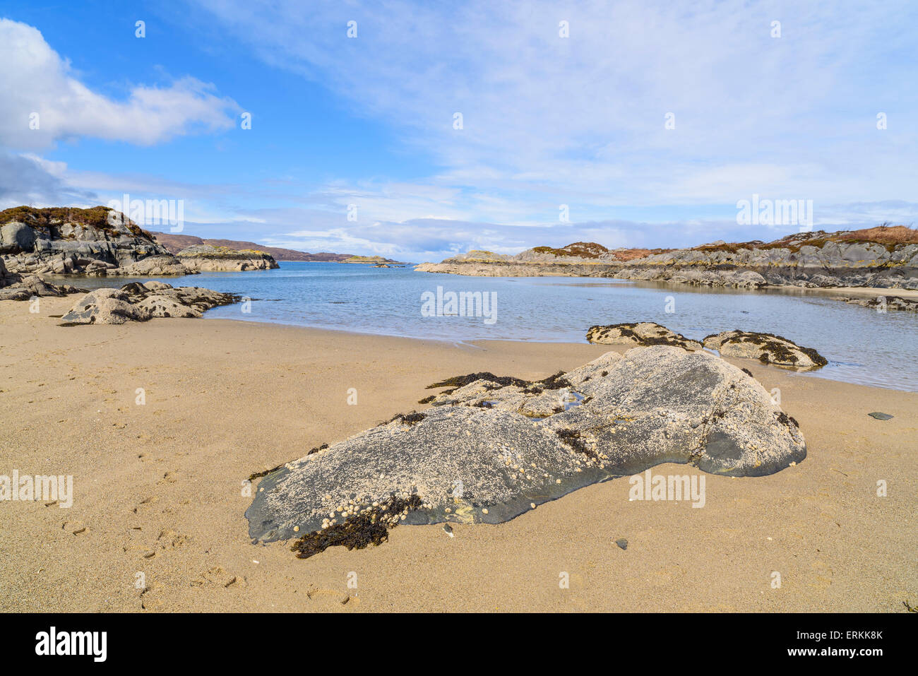 Ardtoe beach, Ardnamurchan Peninsula, Lochaber, Highlands, Scotland ...