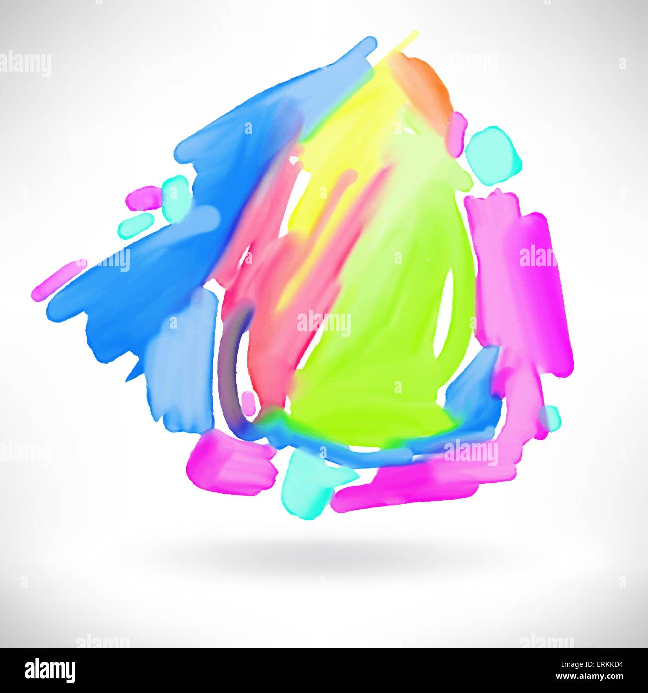 abstract watercolor splash design element Stock Vector Image & Art - Alamy