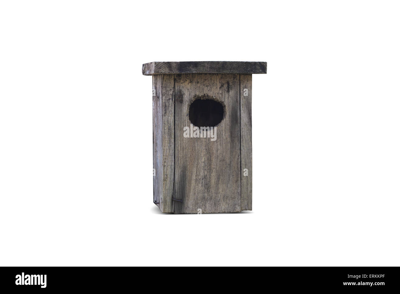 Wooden bird nest Stock Photo - Alamy