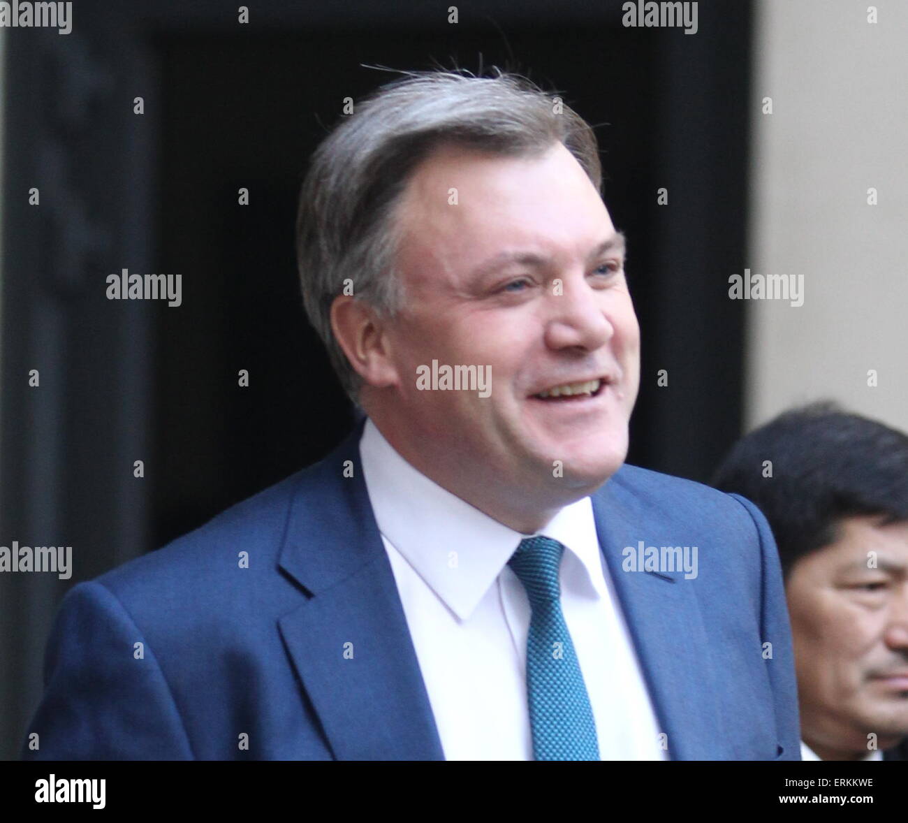 Ed Balls leaves BBC Broadcasting House Featuring: Ed Balls Where ...