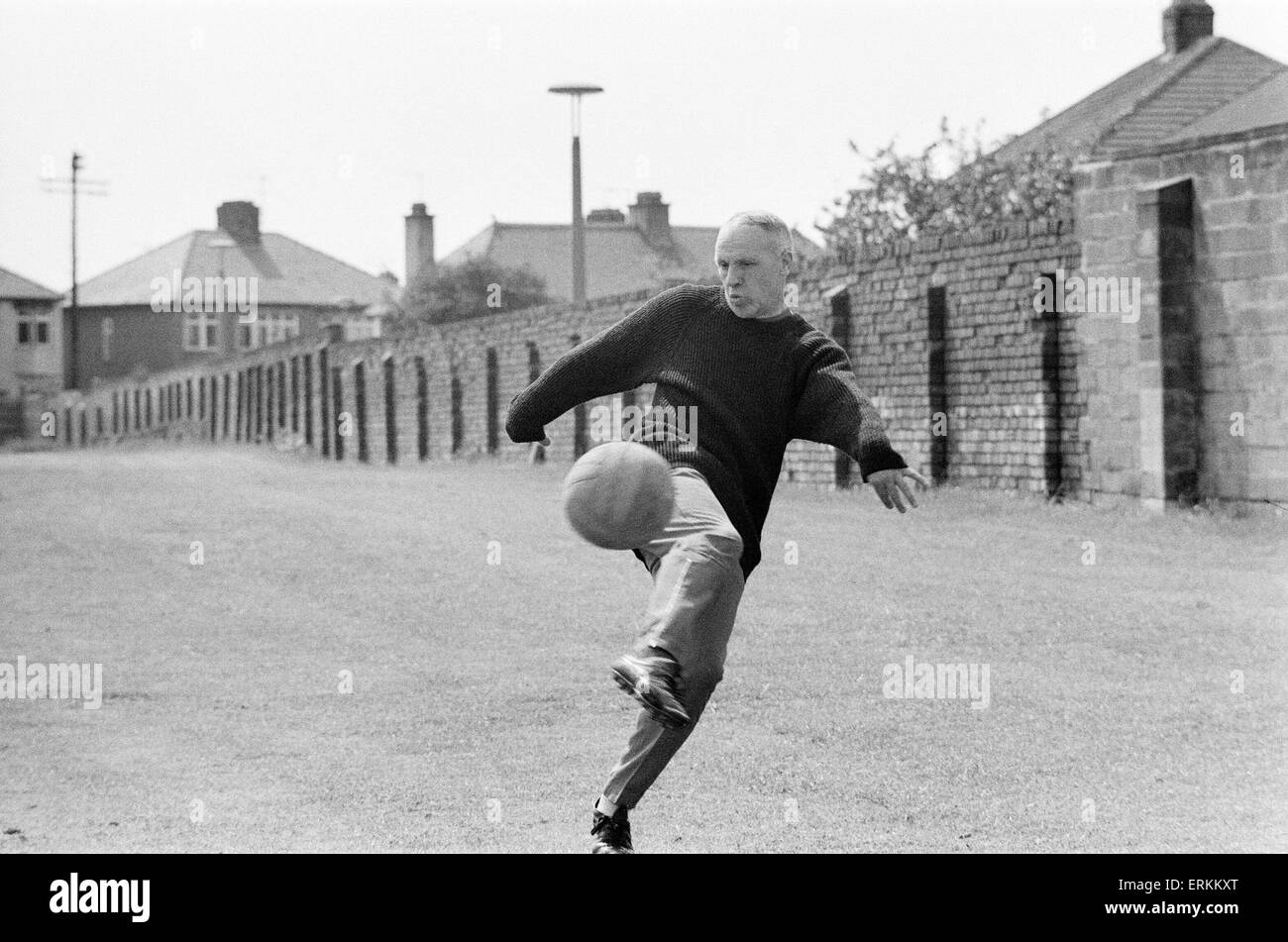 Liverpool manager Bill Shankly, aged 57, keeps himself fit by ...