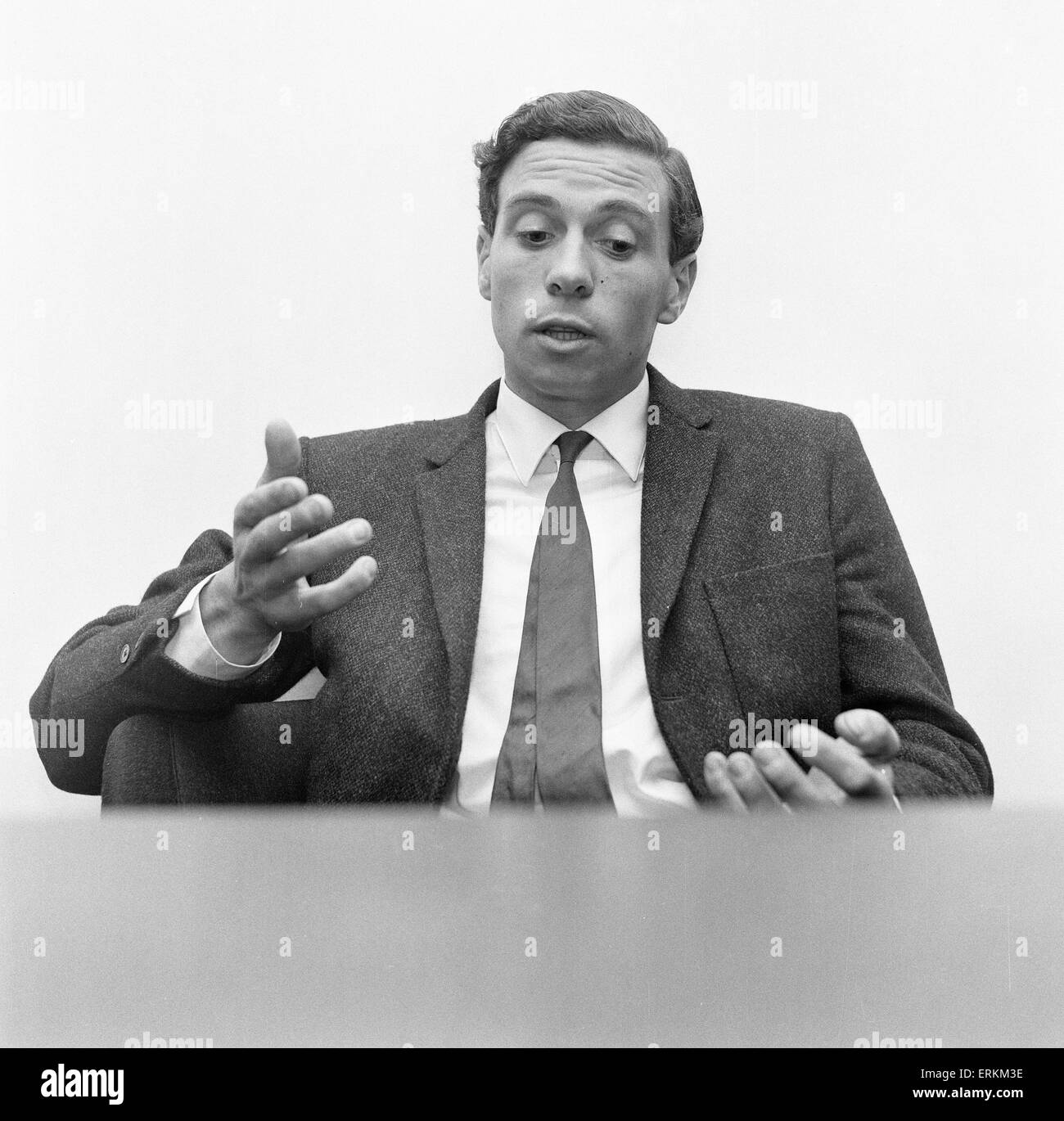 Jim Clark, British Formula One racing driver from Scotland, pictured at ...