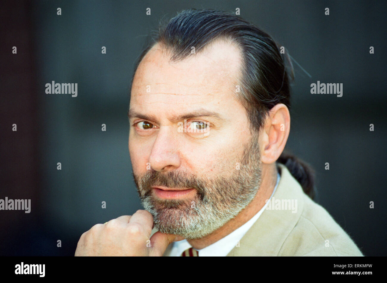 Comedian Denny Hodge 23rd June 1995 Stock Photo - Alamy