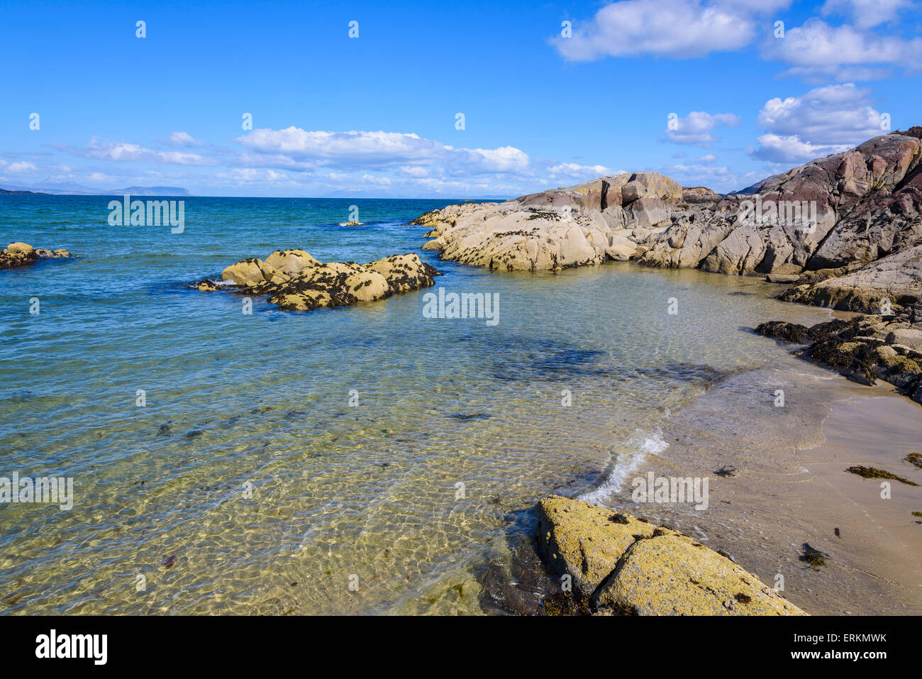 Singing sands, beach, Kentra, Ardnamurchan Peninsula, Lochaber ...