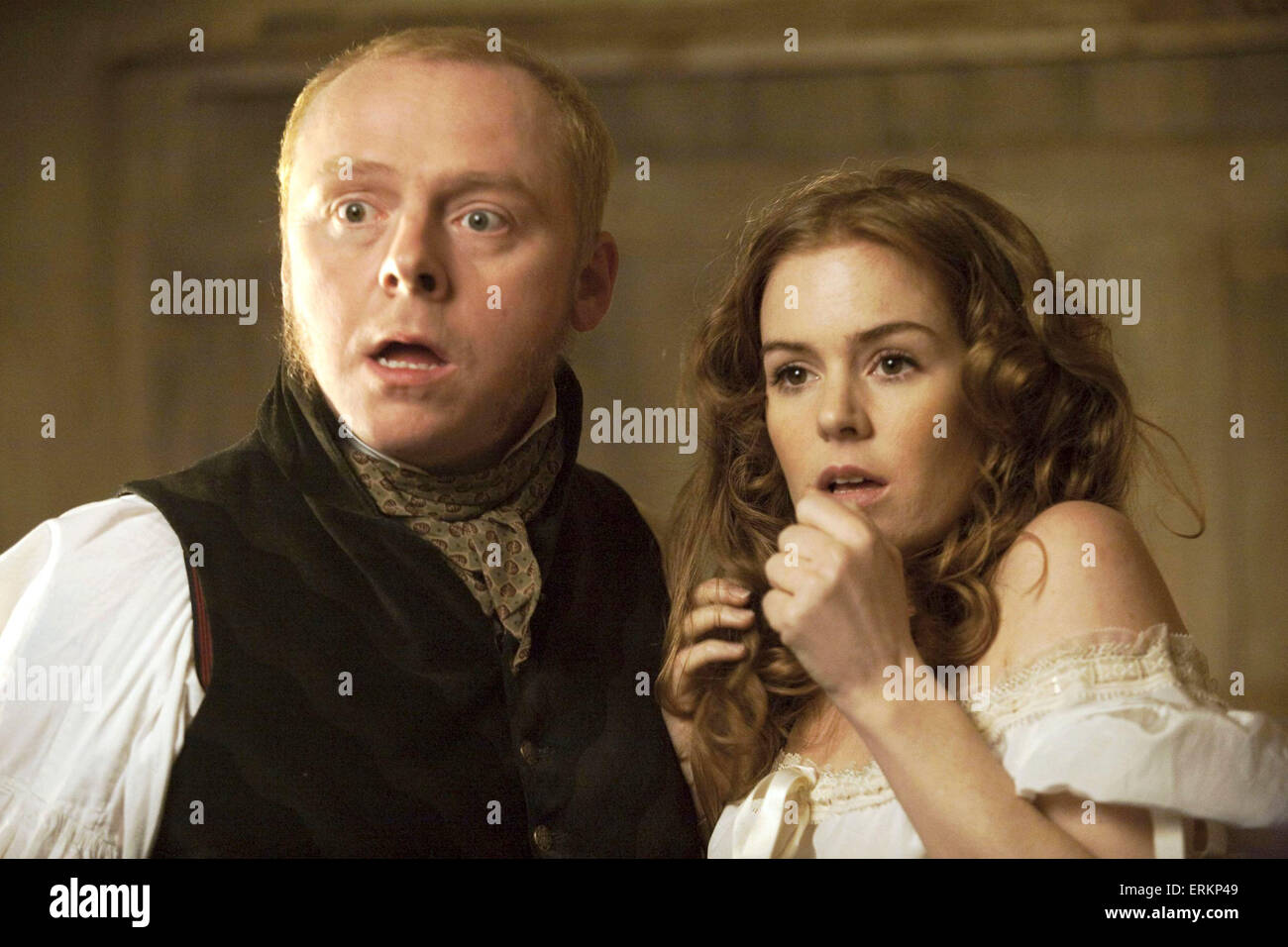 BURKE AND HARE (2010) SIMON PEGG ISLA FISHER JOHN LANDIS (DIR Stock ...