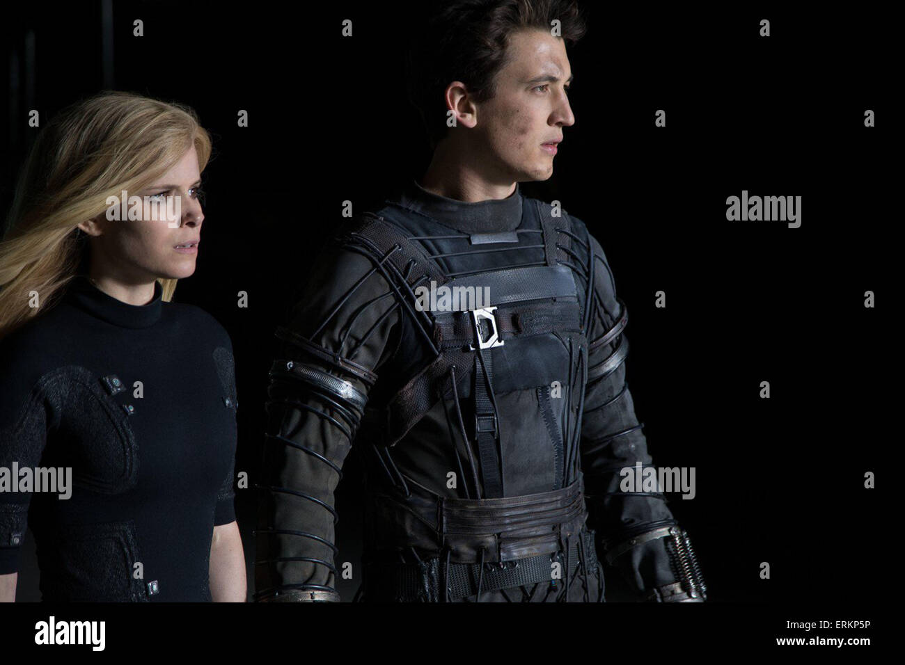 FANTASTIC FOUR (2015) KATE MARA, MILES TELLER JOSH TRANK (DIR Stock ...