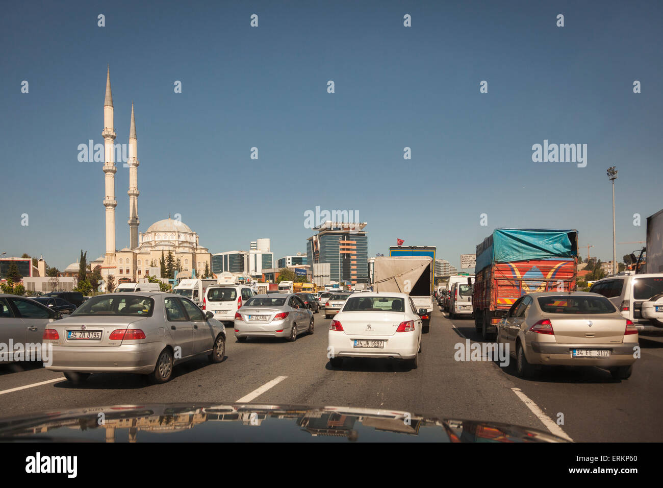 Traffic in Istanbul,Turkey Stock Photo - Alamy