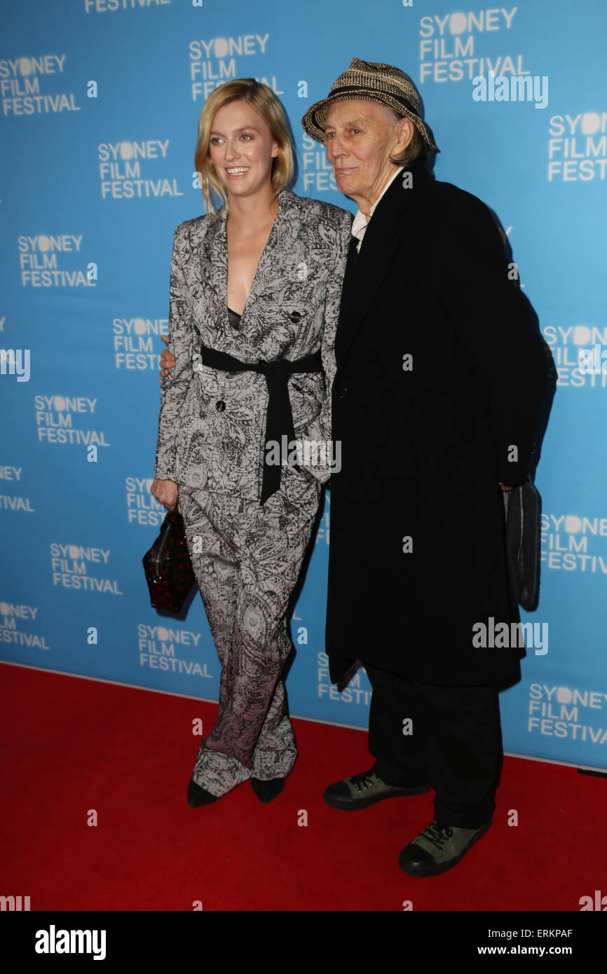 Sydney, Australia. 4 June 2015. Pictured: Gracie Otto and Barry Otto ...
