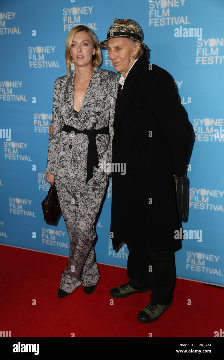Sydney, Australia. 4 June 2015. Pictured: Gracie Otto and Barry Otto ...