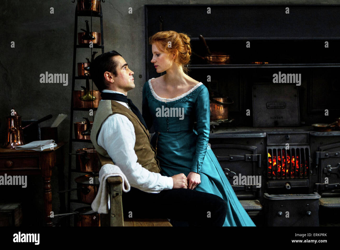 MISS JULIE (2014) COLIN FARRELL, JESSICA CHASTAIN LIV ULLMAN (DIR Stock ...