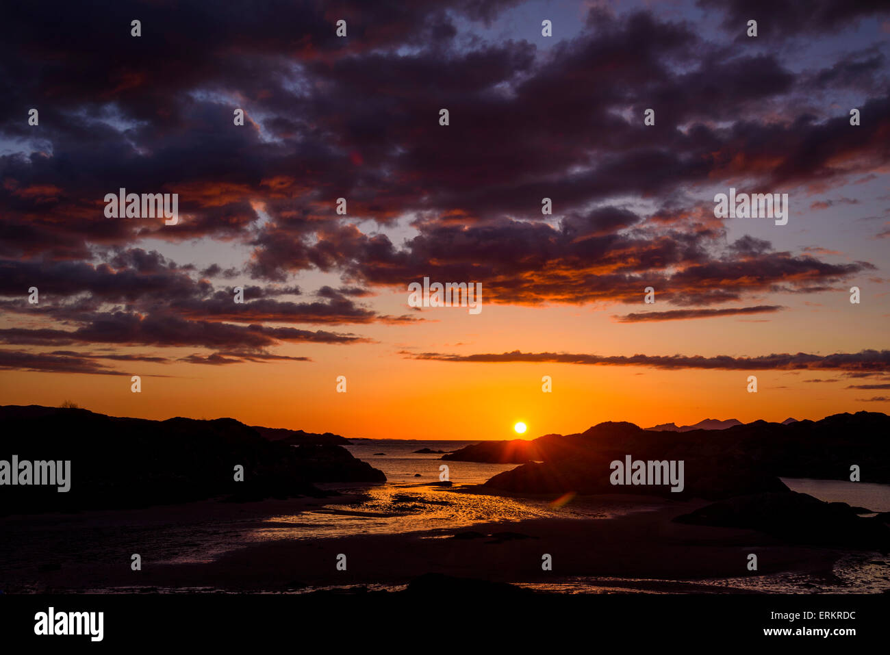 Ardnamurchan sunset hi-res stock photography and images - Alamy