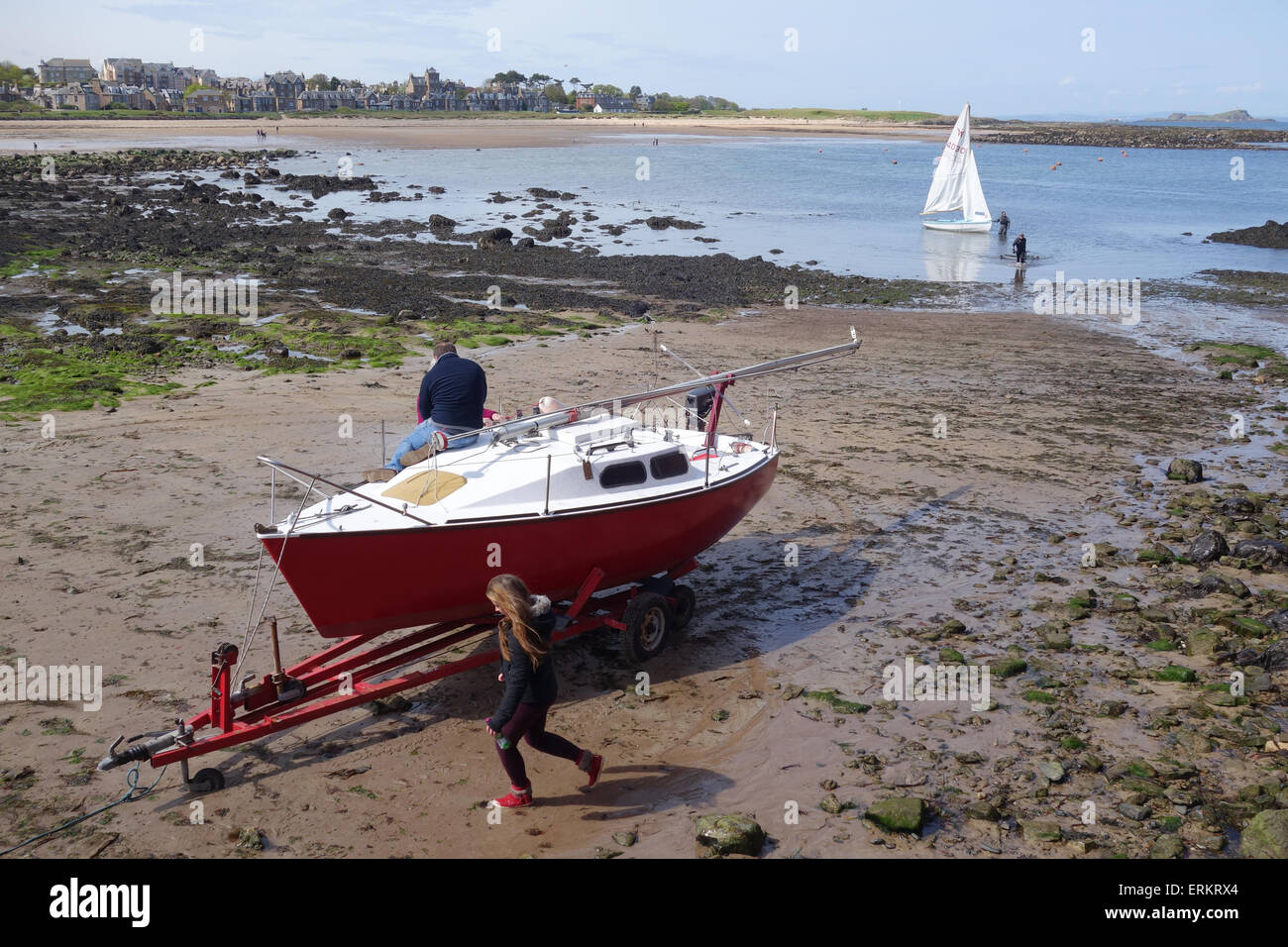 Launching small boats hi-res stock photography and images - Alamy