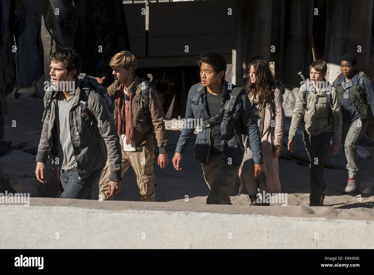THE MAZE RUNNER: THE SCORCH TRIALS (2015) DYLAN O'BRIEN, THOMAS BRODIE ...