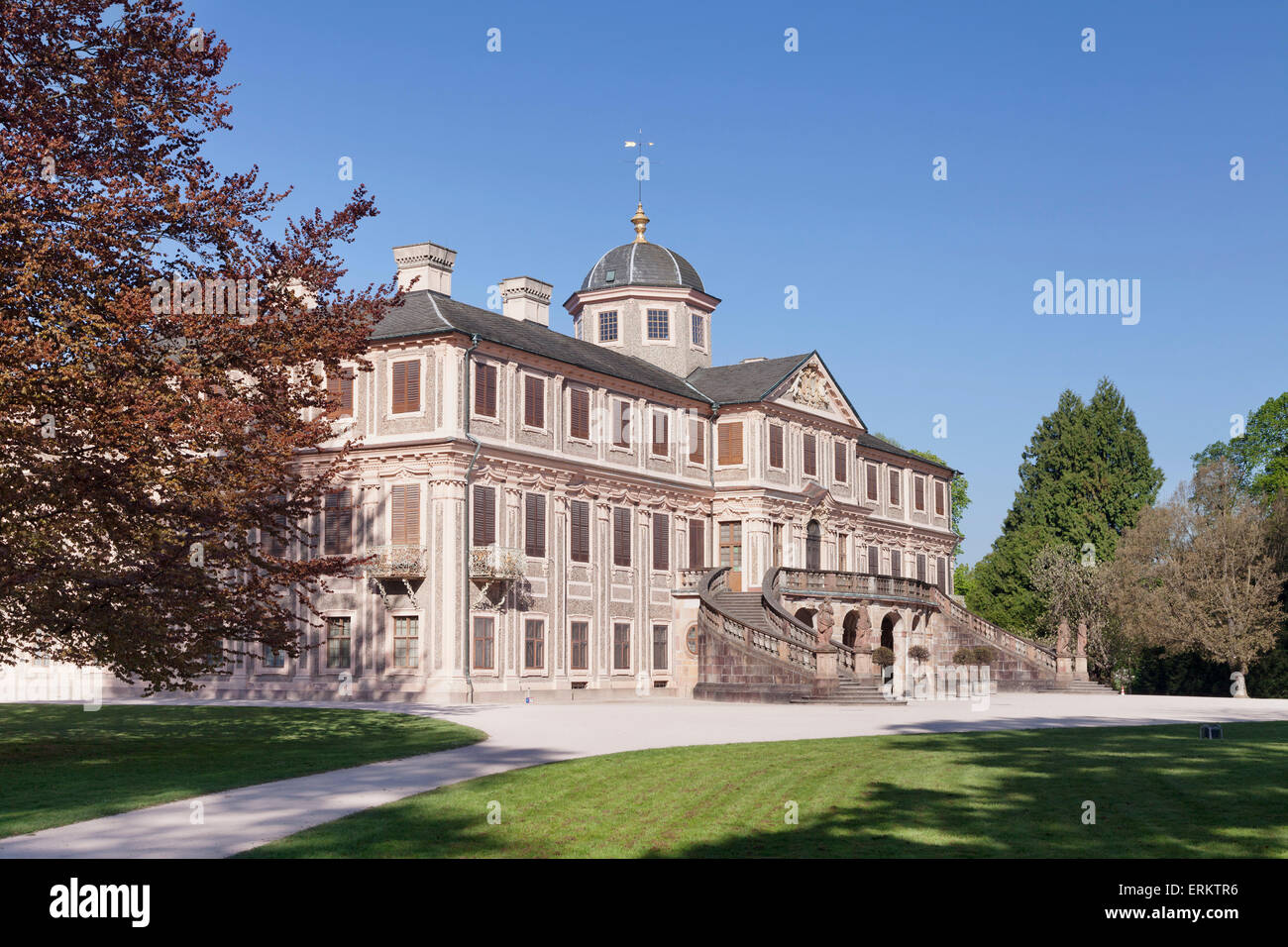 Schloss Favorite Castle, Rastatt, Black Forest, Baden-Wurttemberg ...