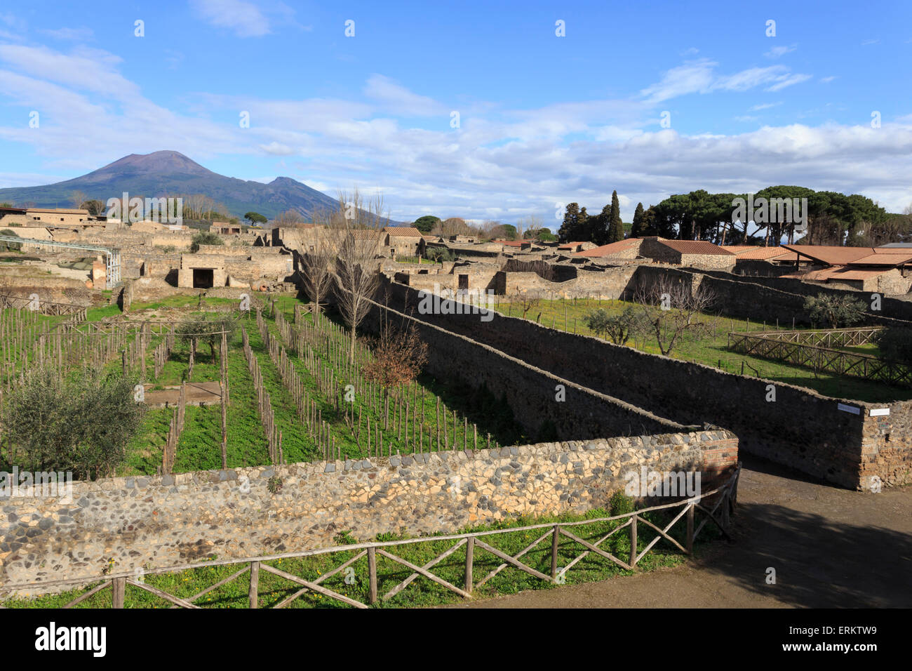 Pompeii garden of the fugitives hi-res stock photography and images - Alamy