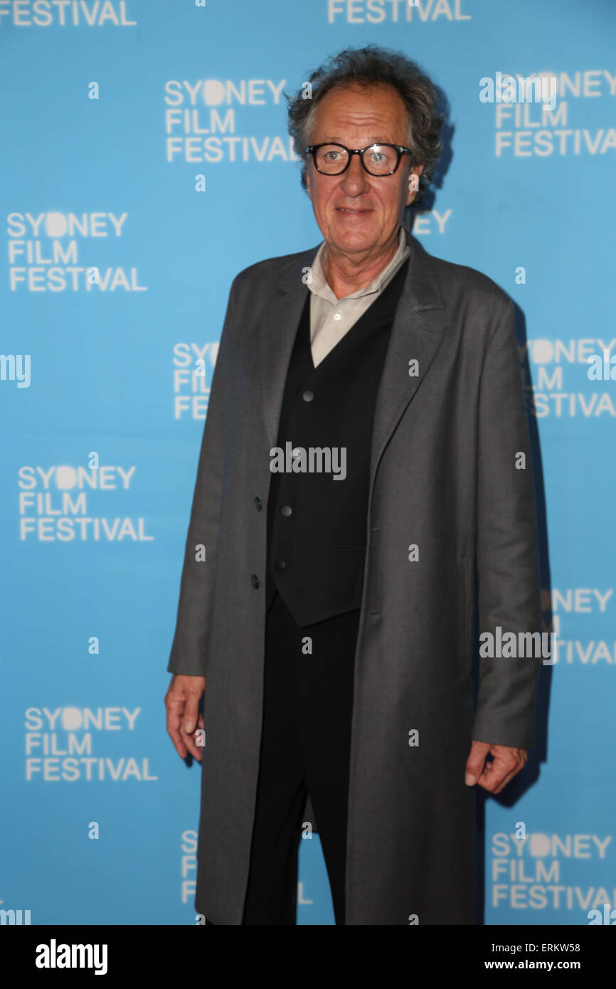 Sydney, Australia. 4 June 2015. Pictured: Actor Geoffrey Rush ...