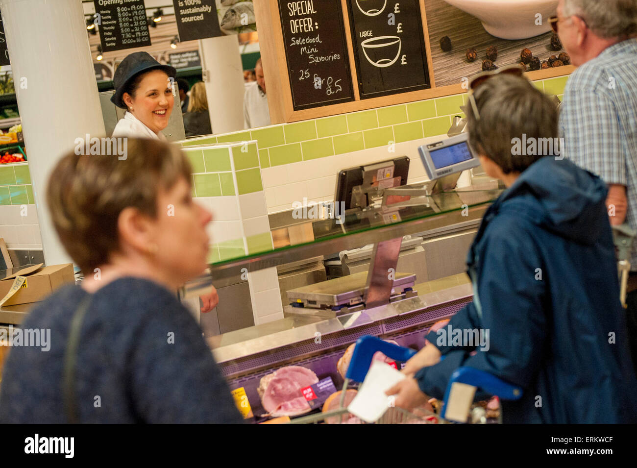 Tesco extra deli area @ Serpentine Green Shopping Centre, Peterborough ...