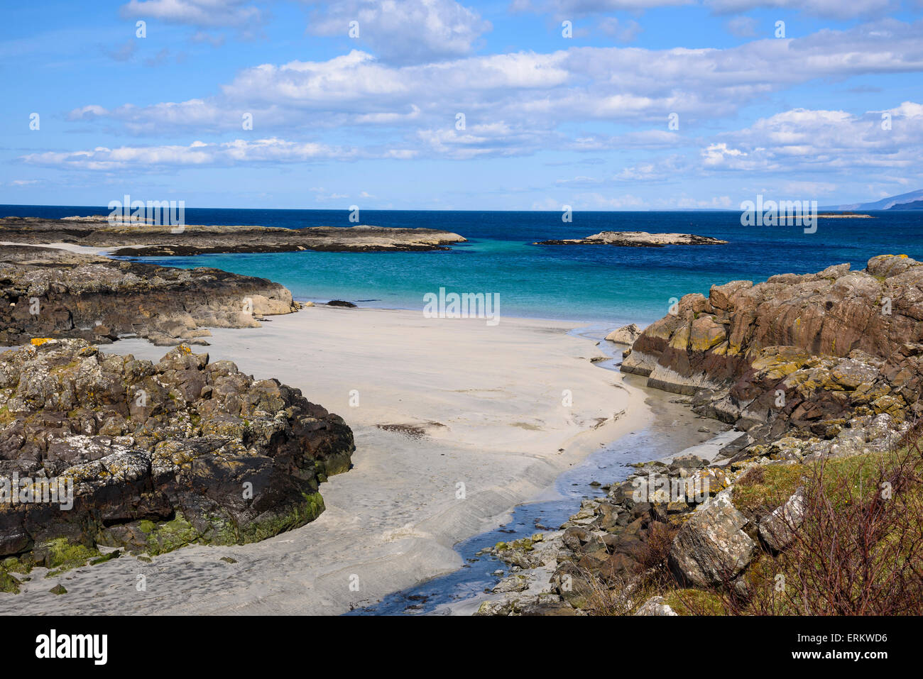 Portuairk beach, Sanna, Ardnamurchan Peninsula, Lochaber, Highlands ...