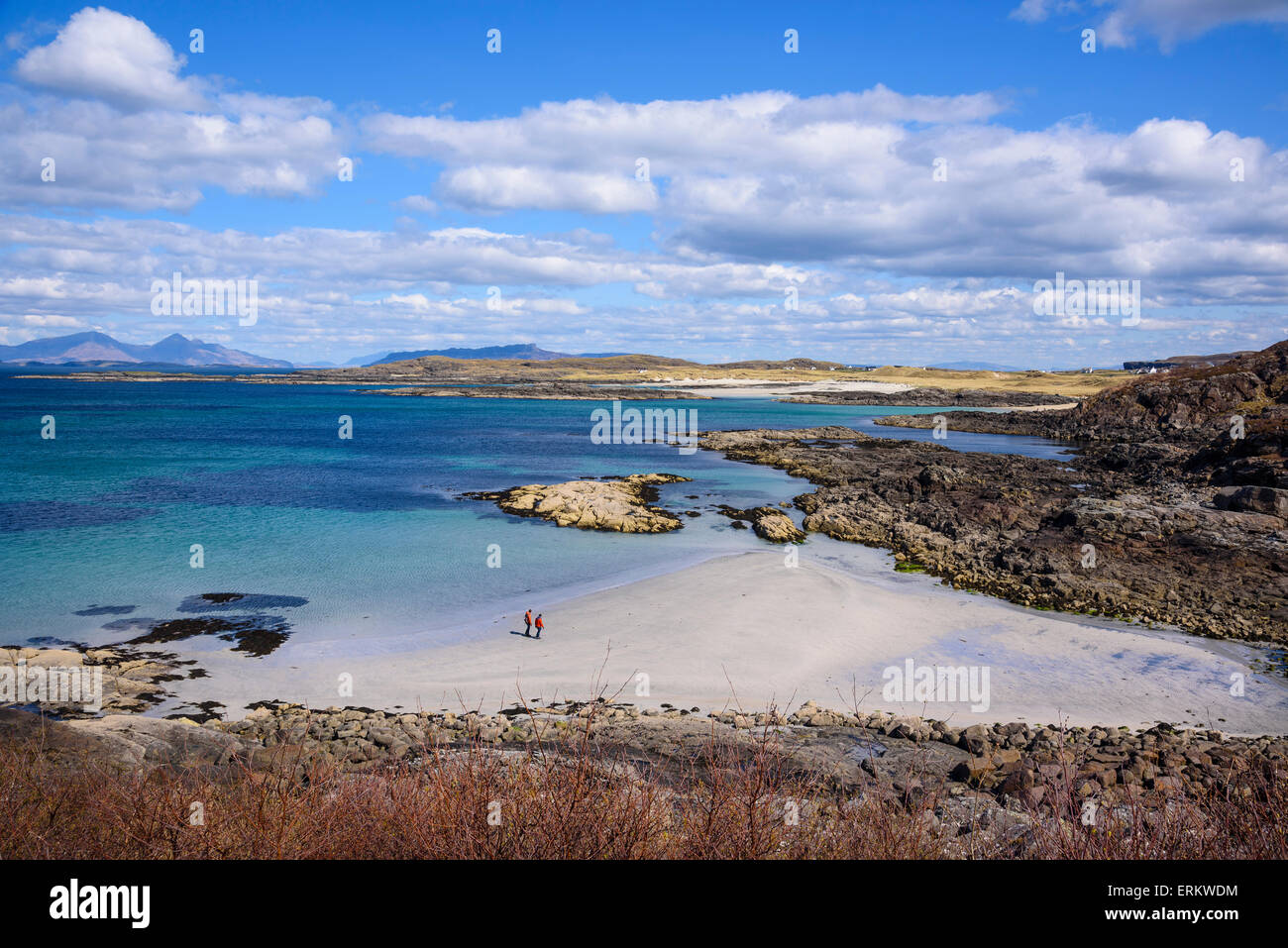 Portuairk beach, Sanna, Ardnamurchan Peninsula, Lochaber, Highlands ...